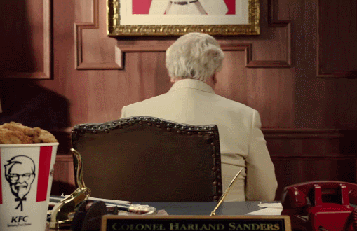 After more than two decades on ice, Colonel Sanders is back