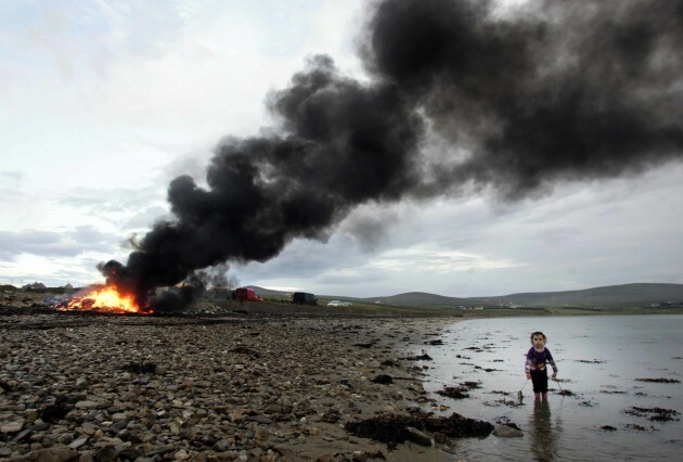Why will lots of bonfires be lit across the country tonight?
