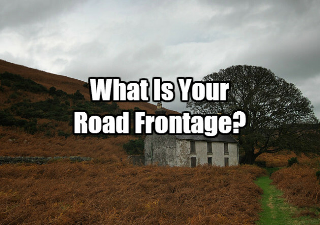What Is Your Road Frontage? · The Daily Edge