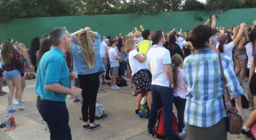 The greatest example of Dad dancing ever has been discovered at this ...