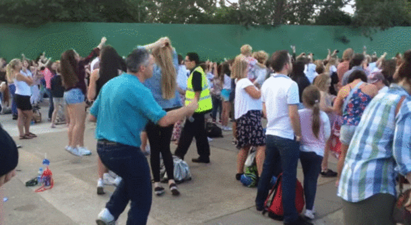 The greatest example of Dad dancing ever has been discovered at this ...