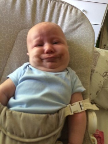 Parents are posting pictures of their kids' 'poo faces' online, and it ...