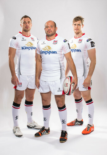 Ulster's new jerseys are a classic white and an eye-catching cyan