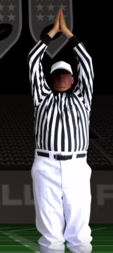 Here's what those hand signals made by NFL referees mean · The 42