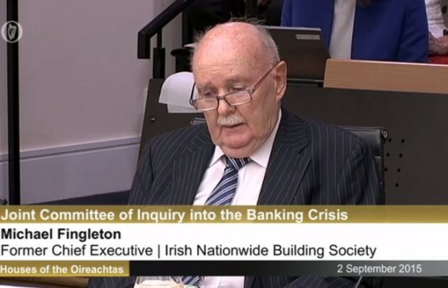 Former Irish Nationwide CEO Michael Fingleton tells Banking Inquiry ...