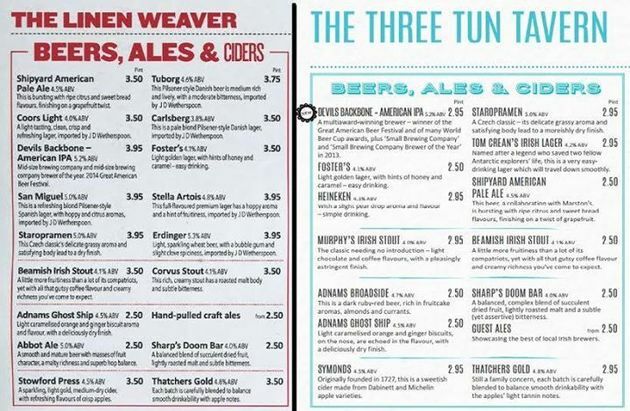 Why is Wetherspoon’s more expensive in Cork than it is Dublin?