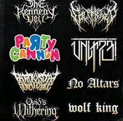Take a break and take a look at the most un-metal metal logo ever
