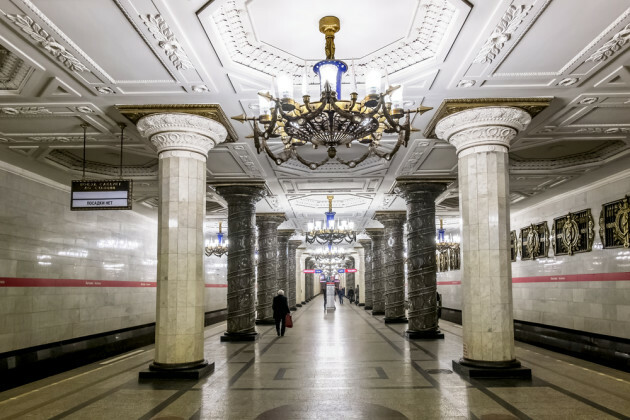 These are the 17 most beautiful metro stations around the world