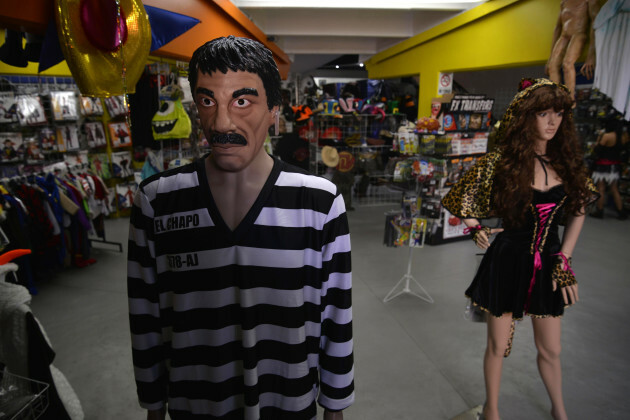 Donald Trump and a notorious drug lord dominate Mexico's Halloween ...