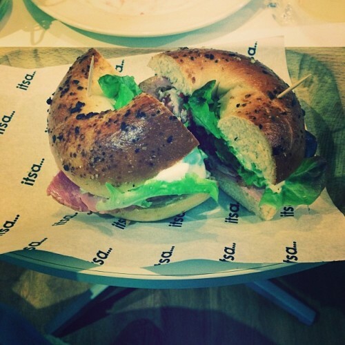 The Itsa Santy Bagel is Ireland's answer to the Pumpkin Spice Latte