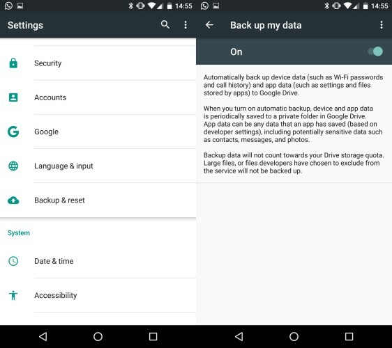 This is how you can backup the files on your phone or laptop