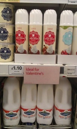 Tesco have truly lost the run of themselves coming up to Valentine's Day
