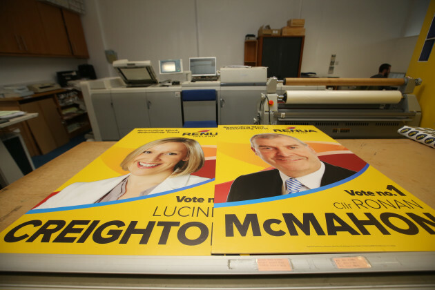 Here's what our political parties have spent on election posters