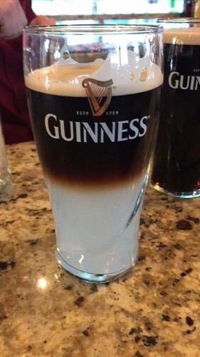 Guinness mixed with WKD Blue is a thing, and it's kind of horrifying