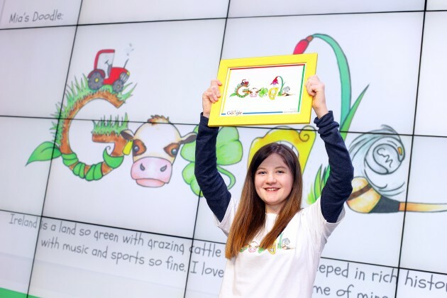 This is what Google has chosen to be its 1916 Easter Commemoration Doodle