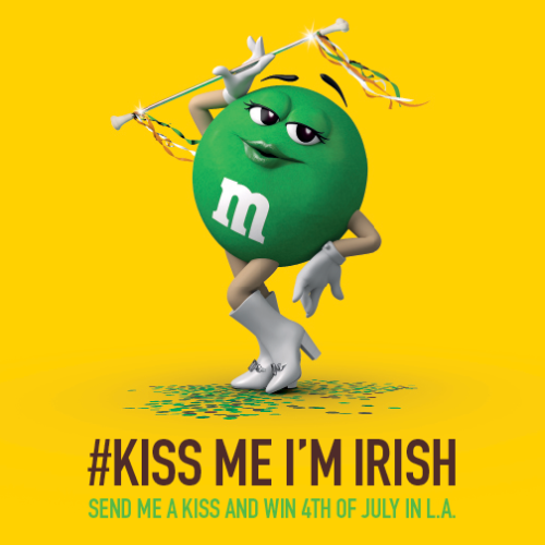 People have a lot of confused feelings about the 'Irish' green M&M