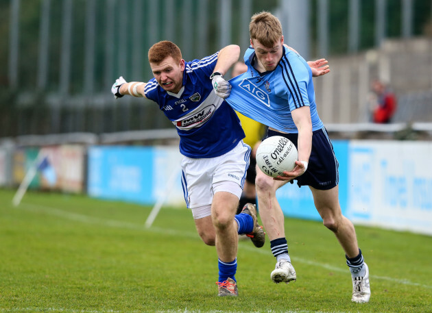 Two sent-off as Dublin claim 12-point win over Laois to reach EirGrid ...