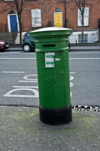 Here's why red post boxes have been popping up all over Dublin