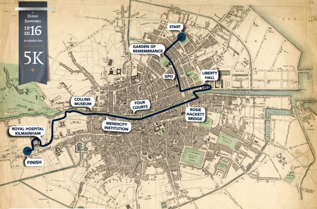 Dublin City Council launch unique 5k run to commemorate the 1916 Rising