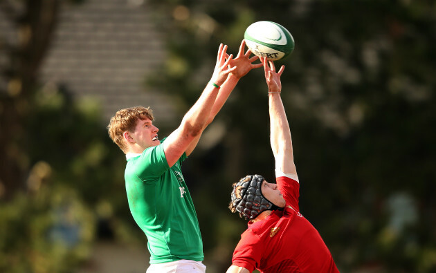 There was Offaly and Limerick hurling interest in the Irish rugby U19 ...