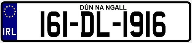 This Donegal woman got a new car with a very patriotic number plate