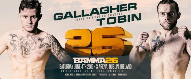 SBG fighter gets title shot as BAMMA returns to the 3Arena this June
