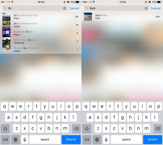 Your iPhone's photos app has a search feature that you may have overlooked