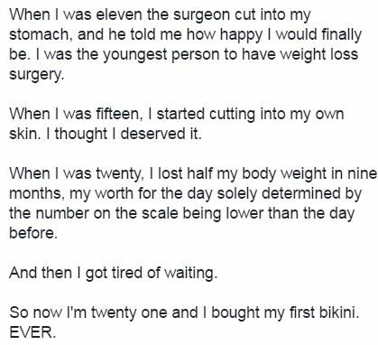 This woman's first ever bikini photo and the powerful story behind it ...