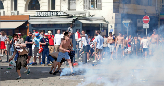 'Well trained' Russian hooligans behind fighting with English fans
