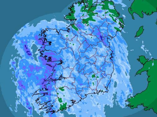 Ireland's under all that rain... somewhere · TheJournal.ie