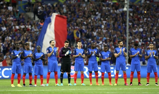 Here's the French team to face Ireland in their Euro 2016 knockout tie