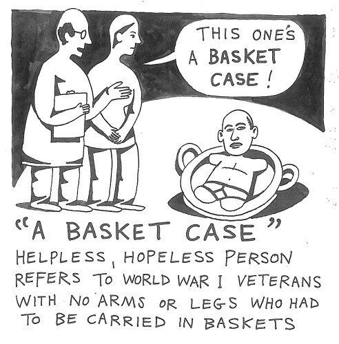 9 drawings showing the surprising origins of everyday slang