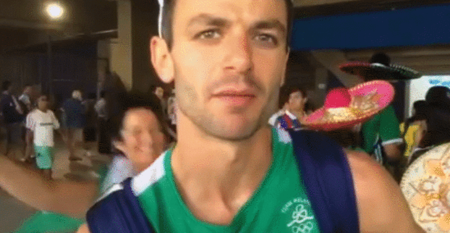 The moment Thomas Barr ran into his parents after the Olympic final was ...