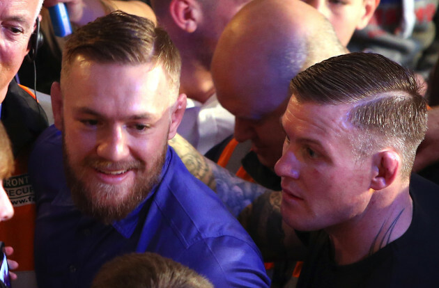 McGregor's team-mate Charlie Ward becomes the latest Irishman to be ...