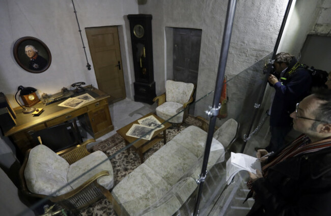 Replica of bunker where Hitler spent his final days goes on display in ...