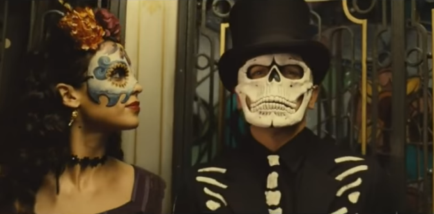 Day of the Dead: Mexico City mimics Spectre scene in a return to tradition