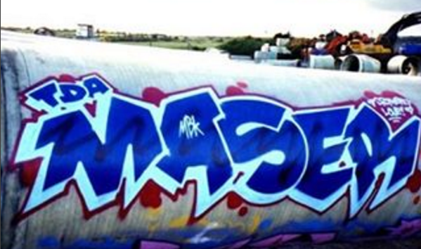 Sitting down with Maser: The man and the artist behind the blue Repeal wall