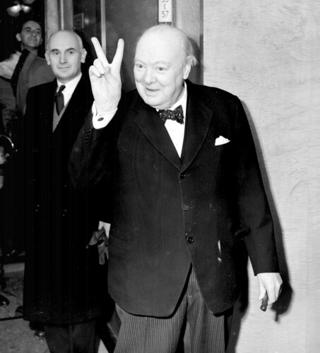 Winston Churchill spoke of his "longing" for a united Ireland