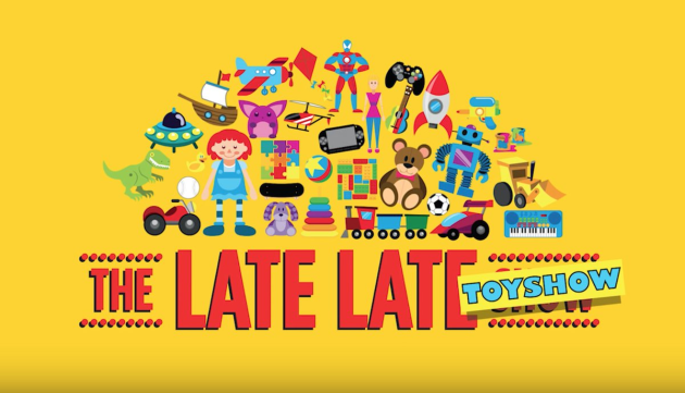 Here's how to watch the Late Late Toy Show from anywhere in the world