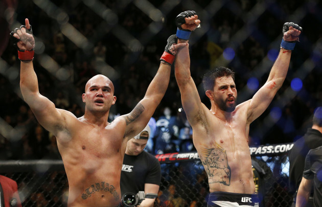 Blood, sweat and tears: The images that sum up the UFC year · The 42
