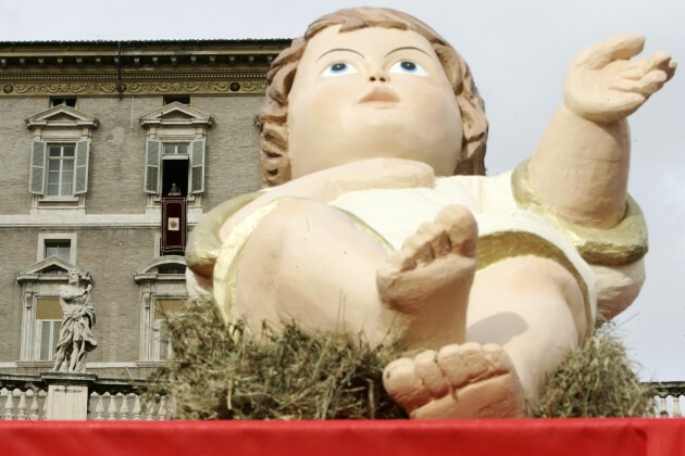 The Vatican's Baby Jesus is rather big · The Daily Edge