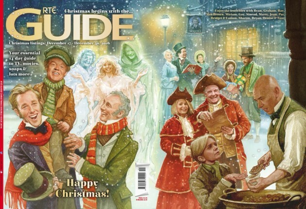 9 important thoughts we have about this year's RTÉ Christmas Guide cover