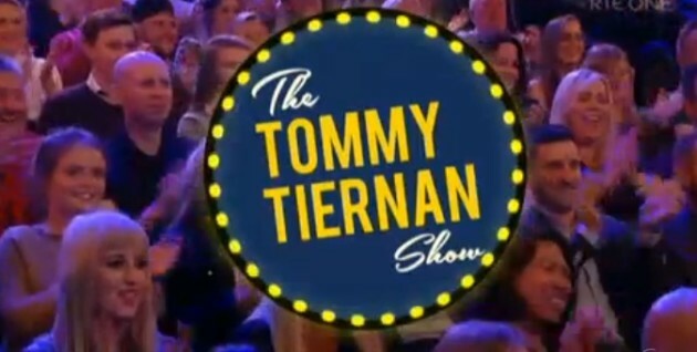 Everyone fell in love with the new Tommy Tiernan Show on RTÉ last night