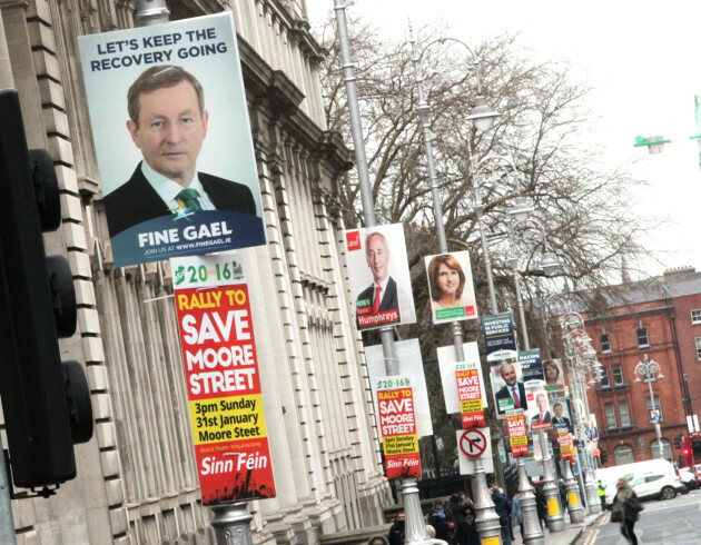 Irish political parties spent over €416k on election posters last year