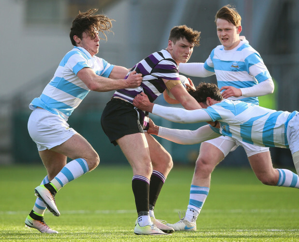 Blackrock send out a signal of intent with four-try win over Terenure