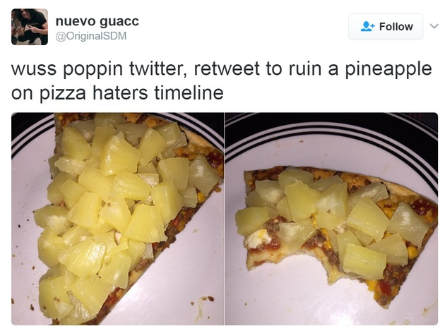 Pineapple on pizza should be banned in Ireland, with immediate effect