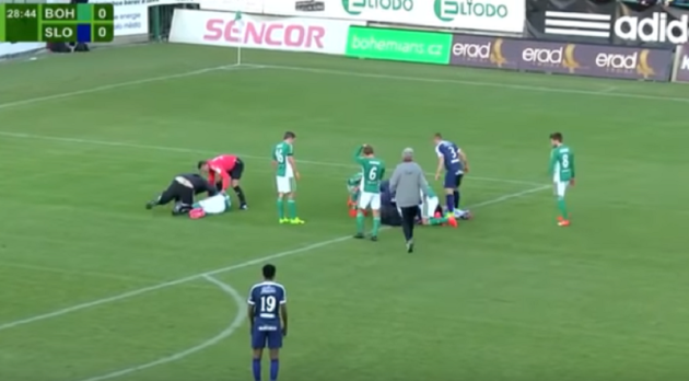 Footballer saves the life of opponent who swallowed his tongue · The 42