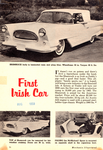The Shamrock Car might just be the rarest Irish-made car of all time