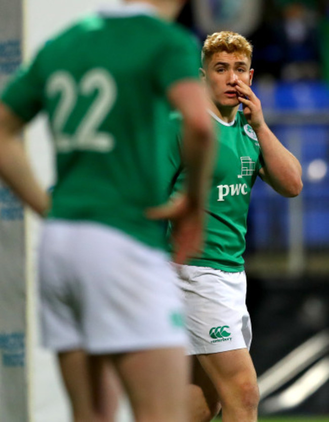Brilliant Larmour among the standouts for Ireland U20s in England defeat