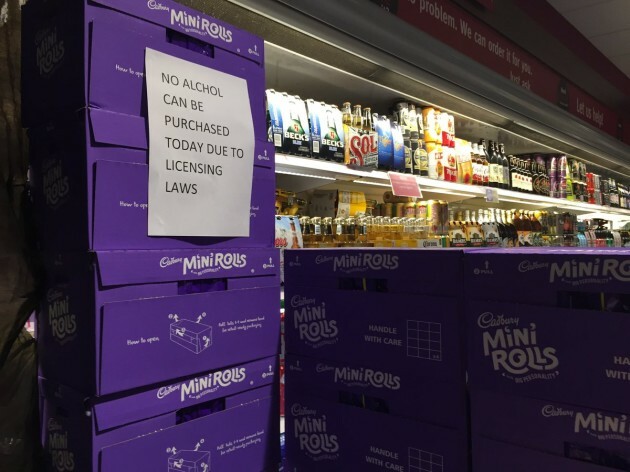 Supervalu in Athy is taking the whole Good Friday alcohol ban *very ...